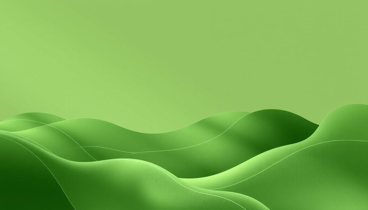 Discover Green Abstract Paintings: Calm Palettes for Biophilic Design
