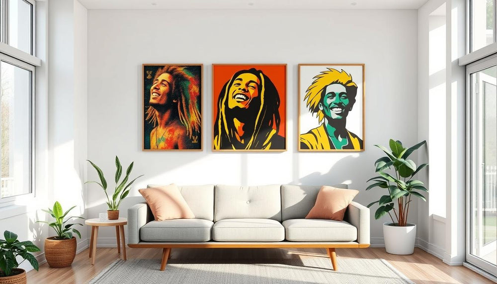 Top 7 Bob Marley Reggae Art Prints to Celebrate the Spirit of Freedom
